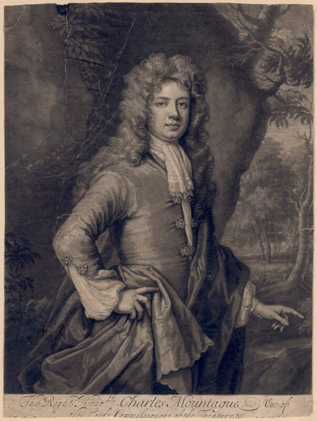 Charles Montagu, 1st Earl of Halifax Portrait Print – National Portrait ...