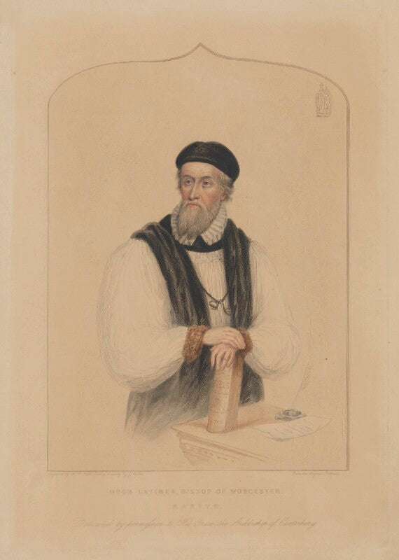 Hugh Latimer Portrait Print – National Portrait Gallery Shop