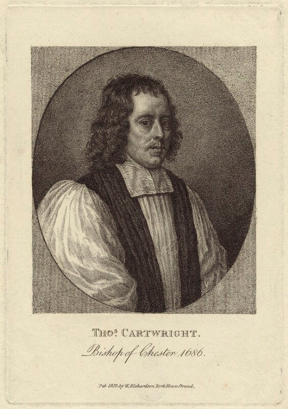 Thomas Cartwright Portrait Print – National Portrait Gallery Shop