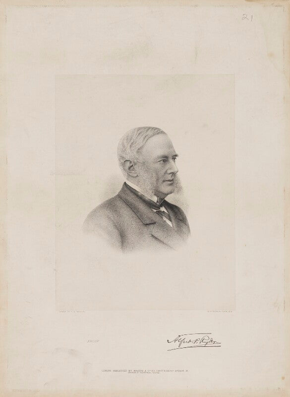Sir Alfred Phillips Ryder Portrait Print – National Portrait Gallery Shop