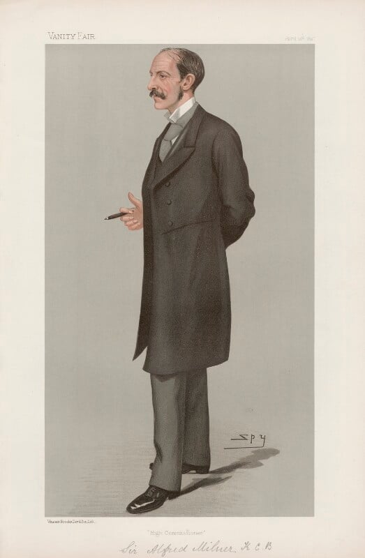 Alfred Milner, Viscount Milner ('Men of the Day. No. 680.') Portrait P ...