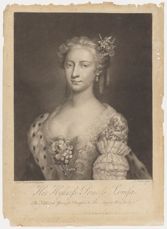 Louisa, Queen of Denmark Portrait Print – National Portrait Gallery Shop