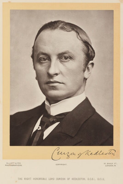 George Nathaniel Curzon, Marquess Curzon of Kedleston Greetings Card ...