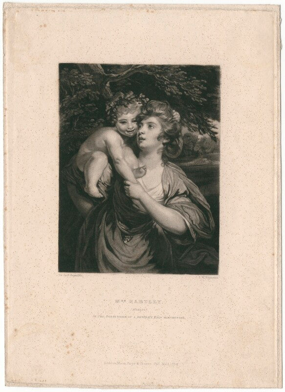 Elizabeth Hartley (née White) Portrait Print – National Portrait ...