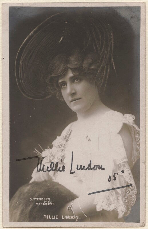 Millie Lindon Portrait Print – National Portrait Gallery Shop