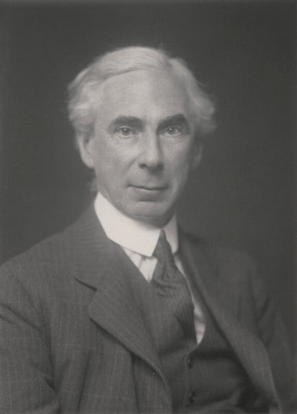 Bertrand Russell Portrait Print – National Portrait Gallery Shop