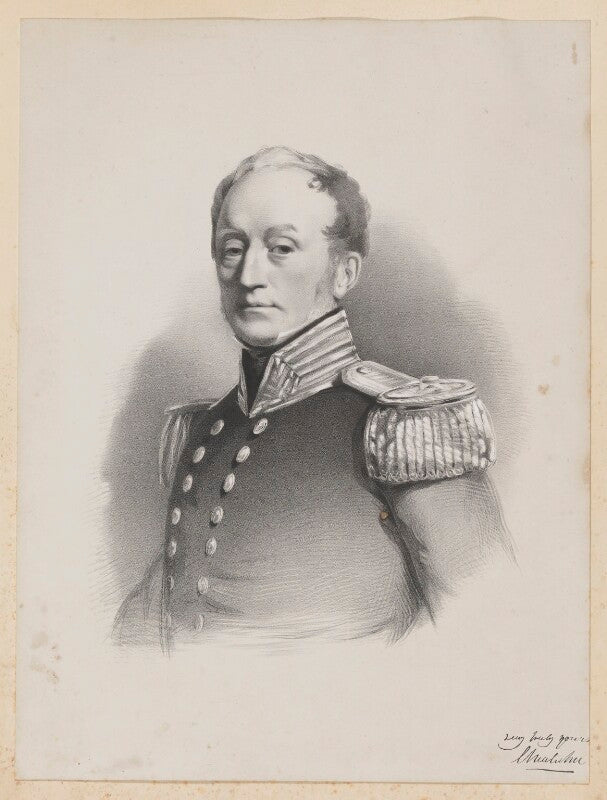 Sir Charles Malcolm Portrait Print – National Portrait Gallery Shop