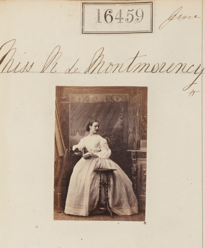 Probably Rose Emily Bertie (née de Montmorency) Portrait Print ...