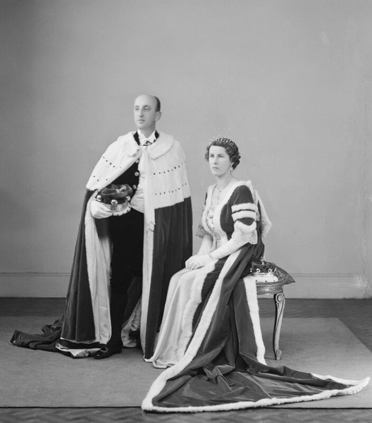 Rowland Patrick John George Allanson-Winn, 6th Baron Headley; Edith Ja ...