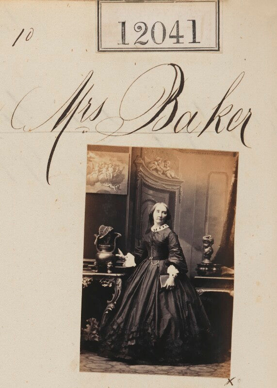 Mrs Baker Portrait Print – National Portrait Gallery Shop