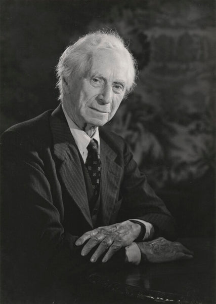 Bertrand Russell Portrait Print – National Portrait Gallery Shop
