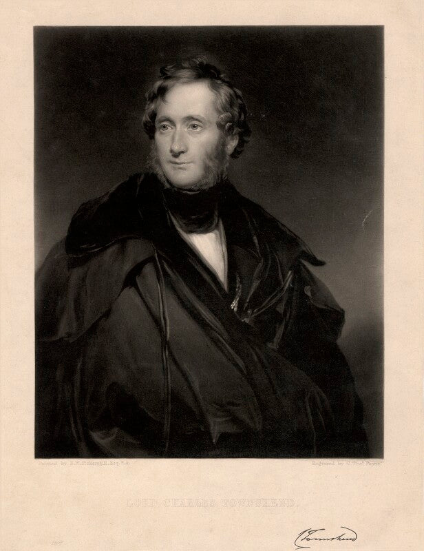 Lord Charles Vere Ferrers Townshend Portrait Print – National Portrait ...