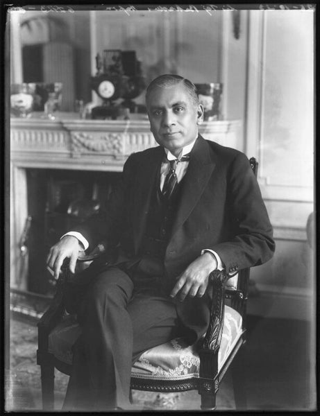 Sir Tej Bahadur Sapru Portrait Print – National Portrait Gallery Shop