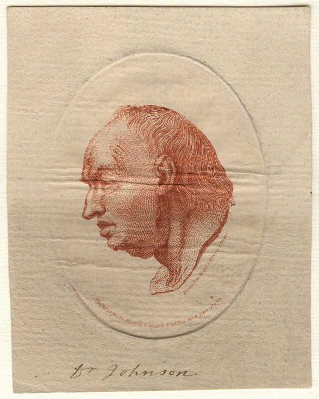 Samuel Johnson Portrait Print – National Portrait Gallery Shop