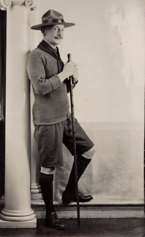 Robert Baden-Powell Portrait Print – National Portrait Gallery Shop