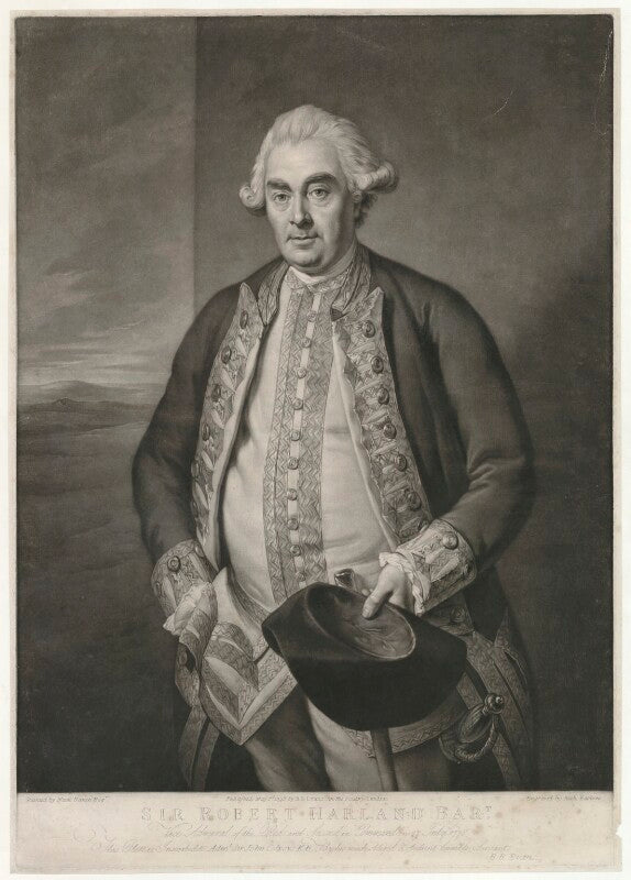 Sir Robert Harland, 1st Bt Portrait Print – National Portrait Gallery Shop