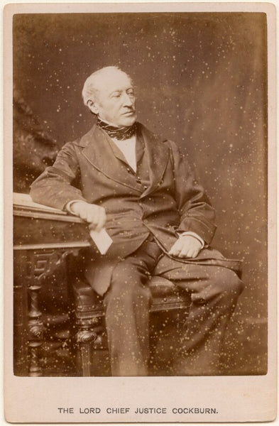 Sir Alexander James Edmund Cockburn, 12th Bt Portrait Print – National ...