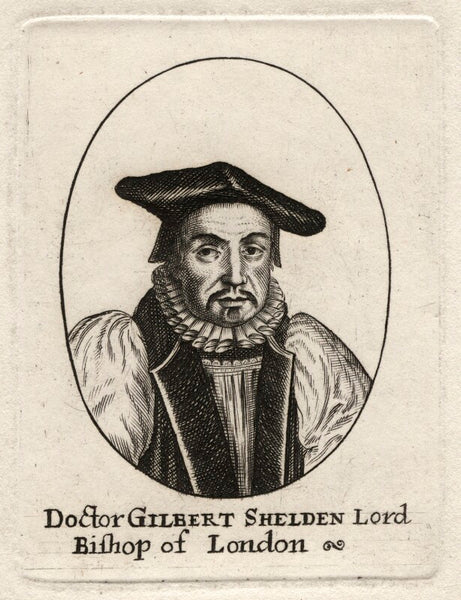 Gilbert Sheldon Portrait Print – National Portrait Gallery Shop