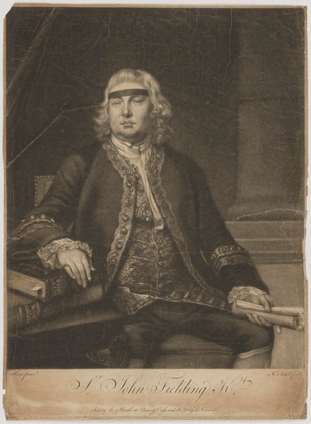 Sir John Fielding Portrait Print – National Portrait Gallery Shop