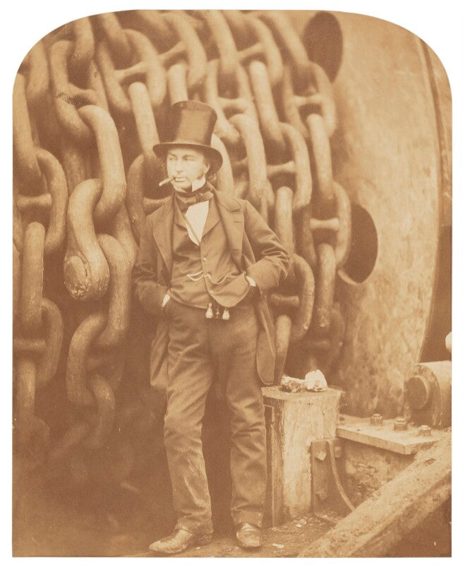 Isambard Kingdom Brunel Portrait Print – National Portrait Gallery Shop