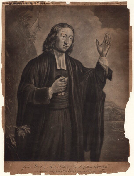 John Wesley Portrait Print – National Portrait Gallery Shop