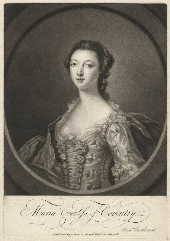 Maria (née Gunning), Countess of Coventry Greetings Card – National ...