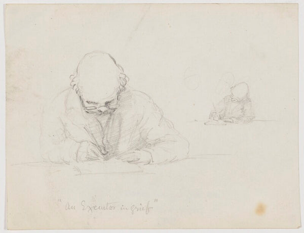 Sir George Scharf Portrait Print – National Portrait Gallery Shop