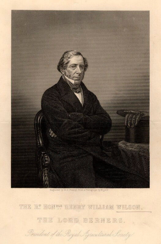 Henry William Wilson, 3rd Baron Berners Portrait Print – National ...