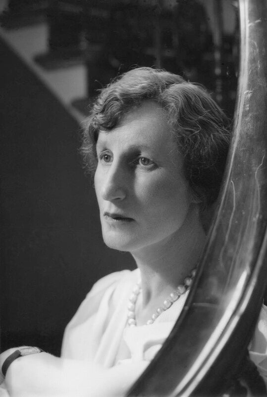 (Helen) Violet Bonham Carter (née Asquith), Baroness Asquith of Yarnbu ...