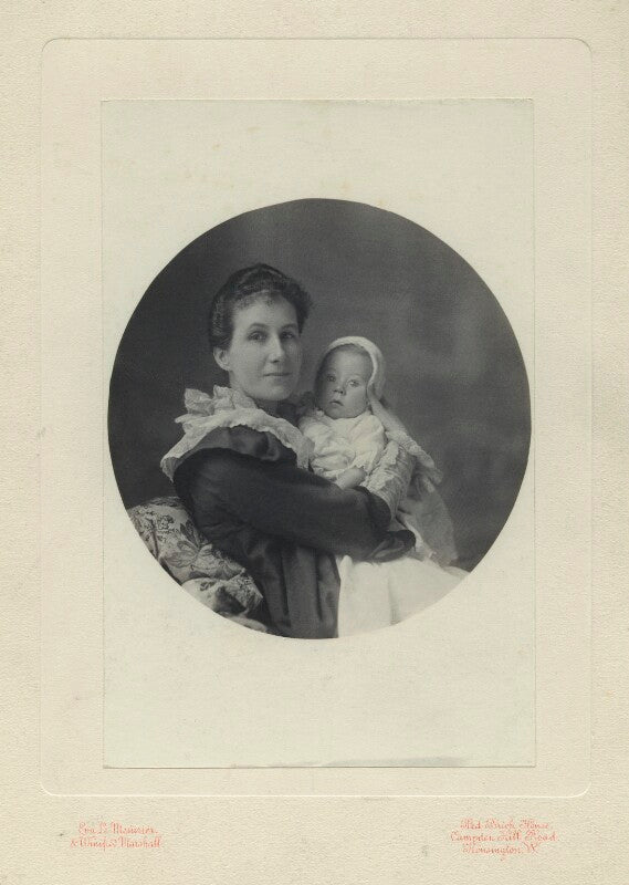 Elinor Rendel (née Strachey); William Vincent Rendel Portrait Print ...
