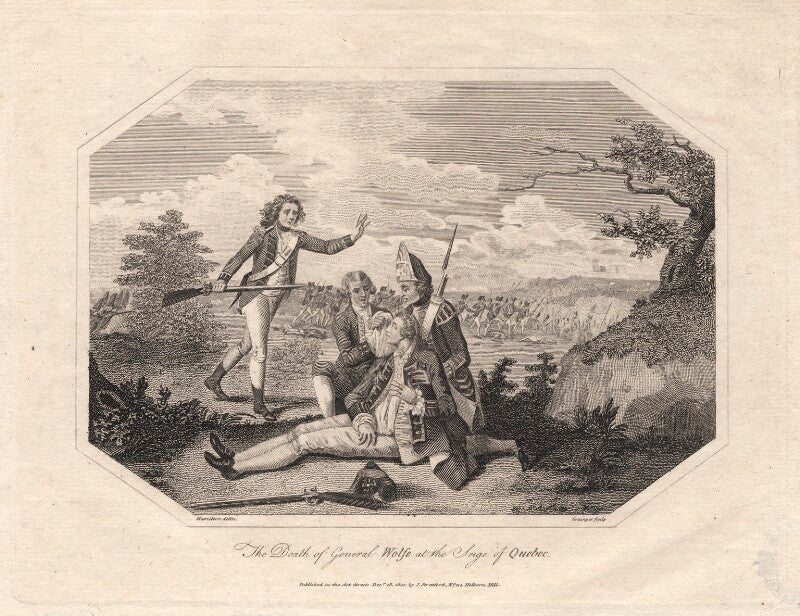 James Wolfe ('The Death of General Wolfe at the Seige of Quebec') Port ...