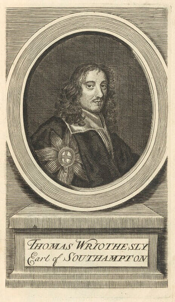 Thomas Wriothesley, 4th Earl of Southampton Greetings Card – National ...