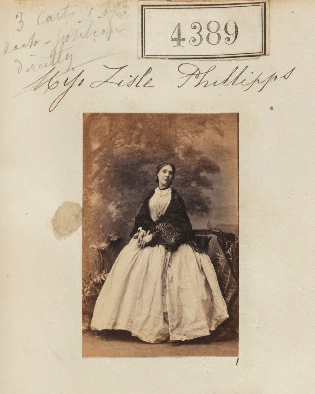 Alice Mary Elizabeth Strutt (née March Phillipps de Lisle) Portrait Pr ...