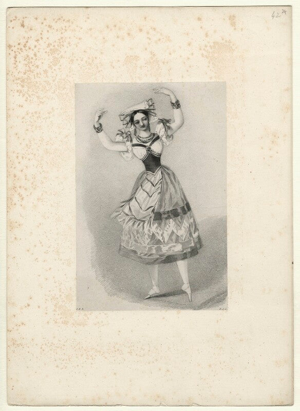 Marie Taglioni Portrait Print – National Portrait Gallery Shop