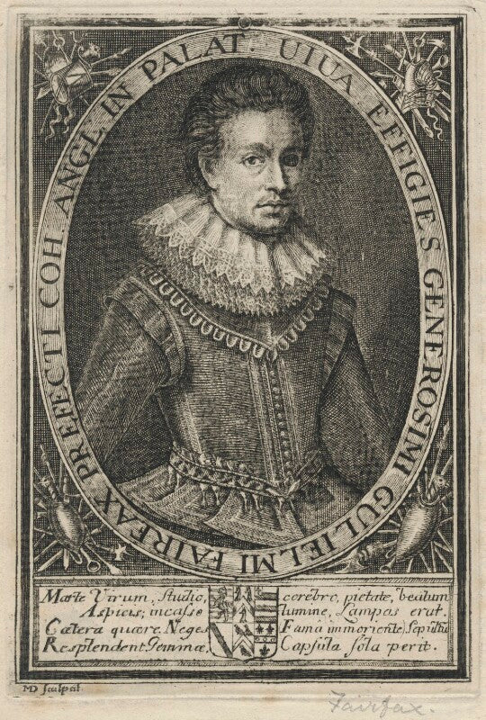 William Fairfax, 3rd Viscount Fairfax of Emley Greetings Card ...