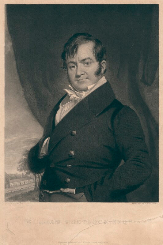 William Mortlock Portrait Print – National Portrait Gallery Shop