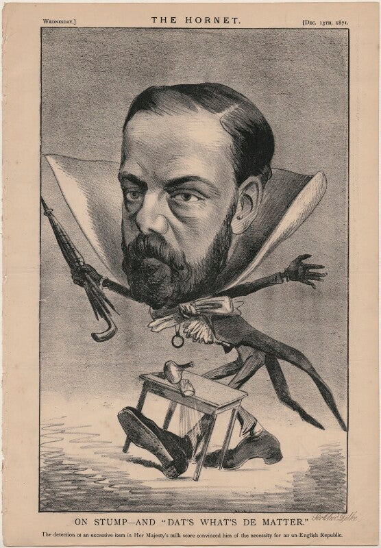 Sir Charles Wentworth Dilke, 2nd Bt ('On Stump - and "Dat's What's de ...