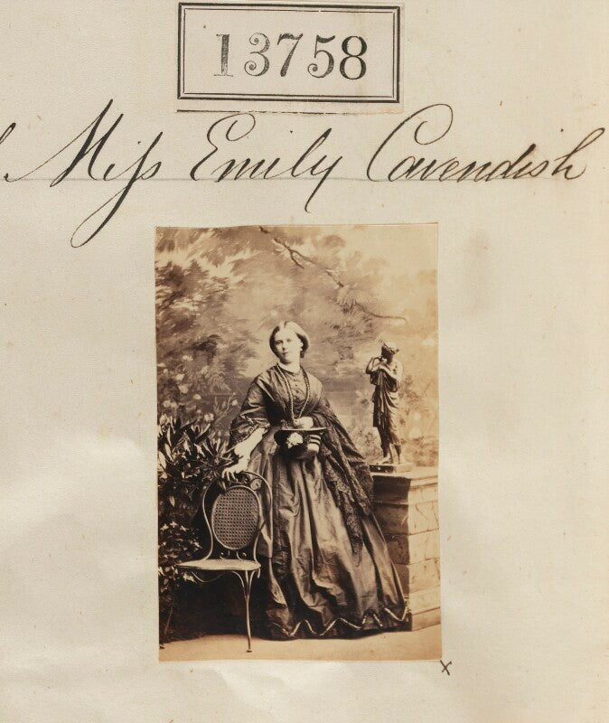 Emily Maria Georgiana Mundy (née Cavendish) Portrait Print – National ...