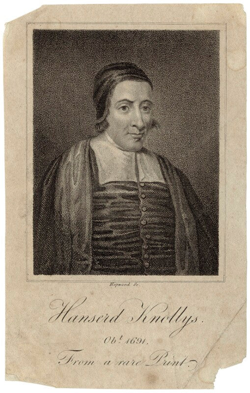 Hanserd Knollys Portrait Print – National Portrait Gallery Shop