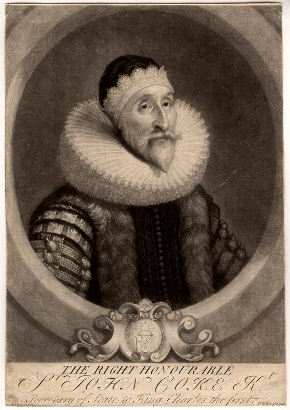 Sir John Coke Greetings Card – National Portrait Gallery Shop