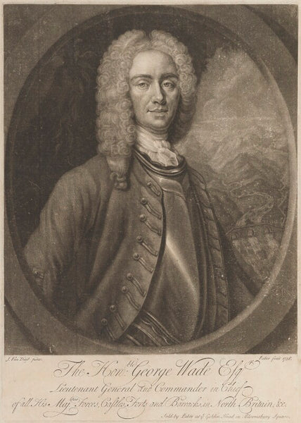 George Wade Portrait Print – National Portrait Gallery Shop