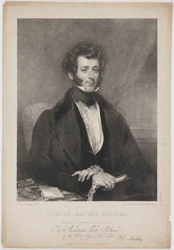 Edward Ranger Portrait Print – National Portrait Gallery Shop