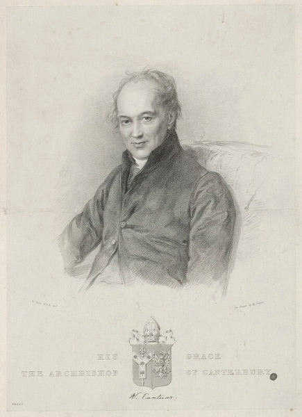 William Howley Portrait Print – National Portrait Gallery Shop