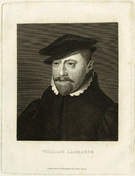 William Lambarde Portrait Print – National Portrait Gallery Shop