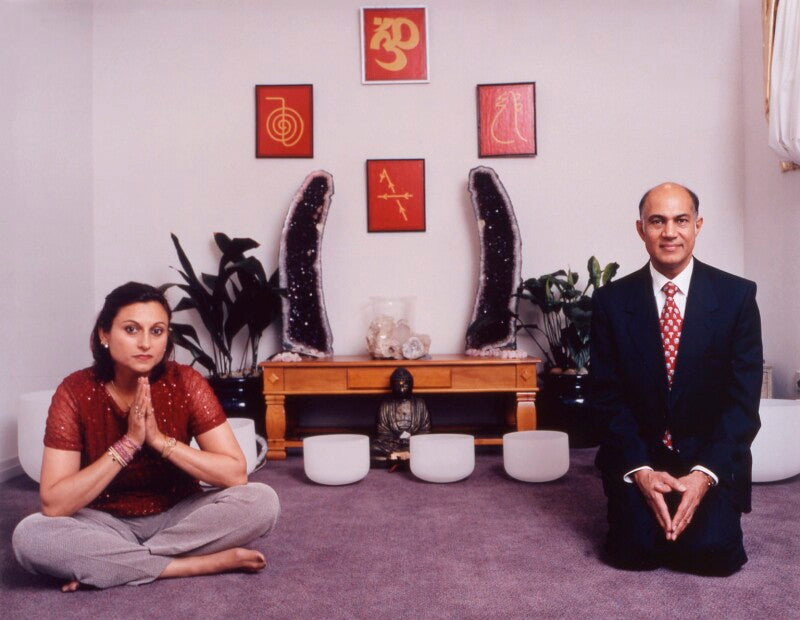 Meena Pathak; Kirit Pathak Portrait Print – National Portrait Gallery Shop