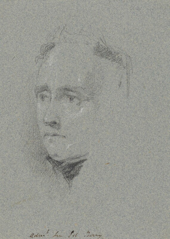 Sir Edward Berry, Bt Portrait Print – National Portrait Gallery Shop