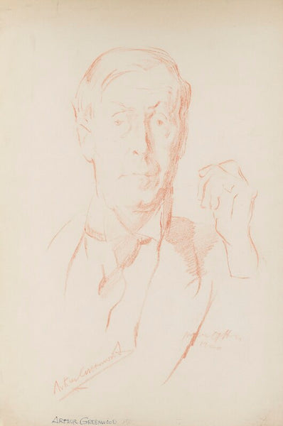 Arthur Greenwood Portrait Print – National Portrait Gallery Shop