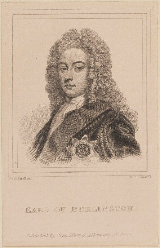 Richard Boyle, 3rd Earl of Burlington and 4th Earl of Cork Greetings C ...