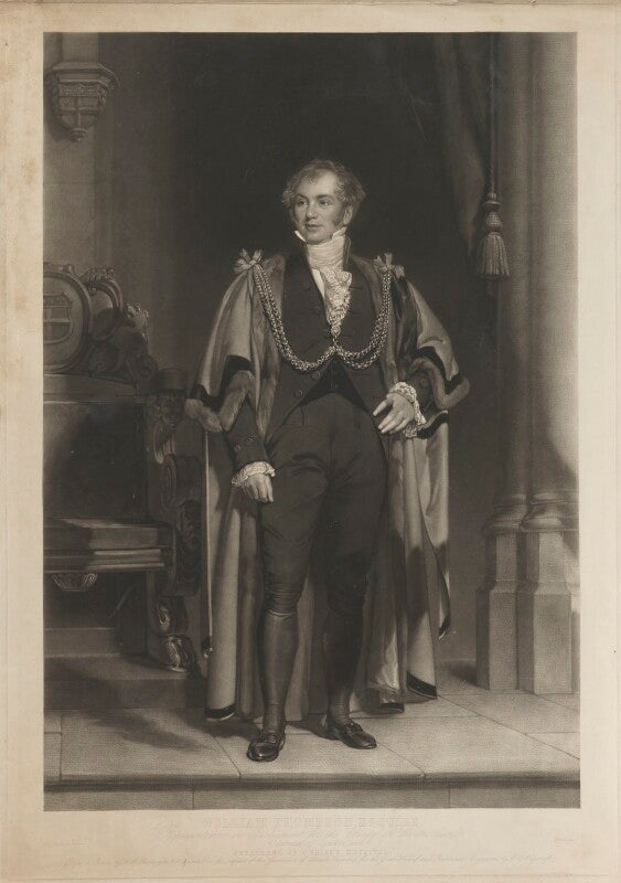 William Thompson Portrait Print – National Portrait Gallery Shop