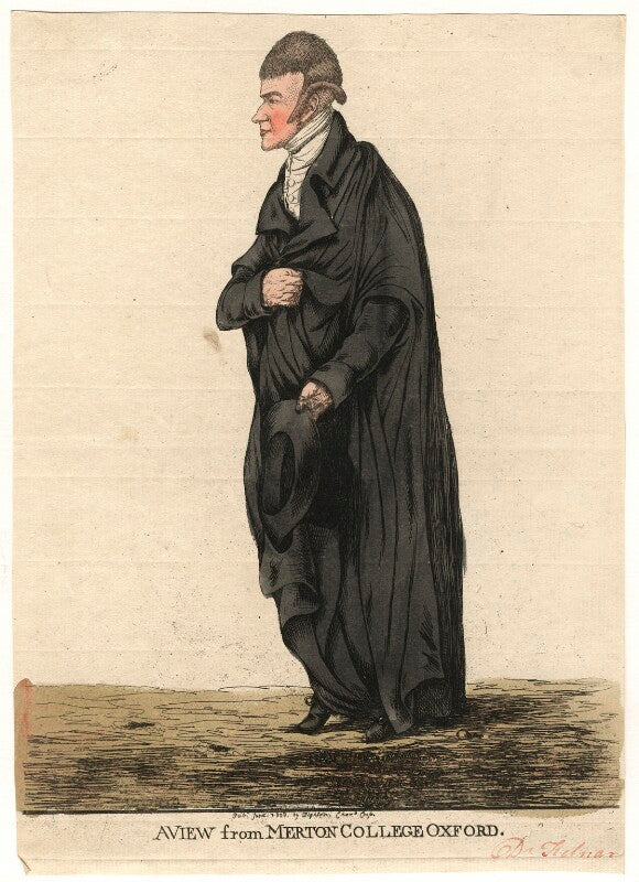 Samuel Kilner ('A view from Merton College, Oxford') Portrait Print ...